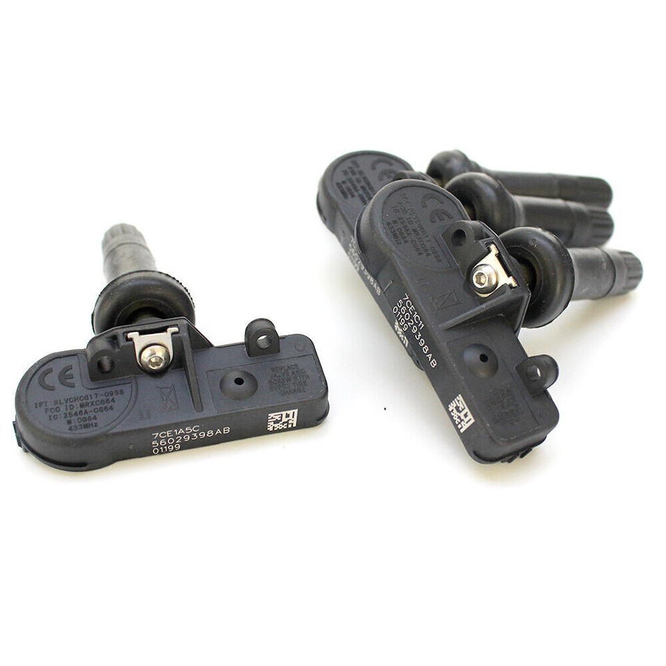 4pcs Genuine Tire Pressure Sensor TPMS OEM 56029398AB Dodge Chrysler ...
