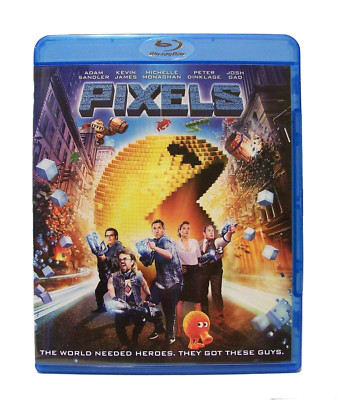 "PIXELS (2015)" Sci-Fi Action-Comedy BLU-RAY (2015) Adam Sandler, Kevin ...