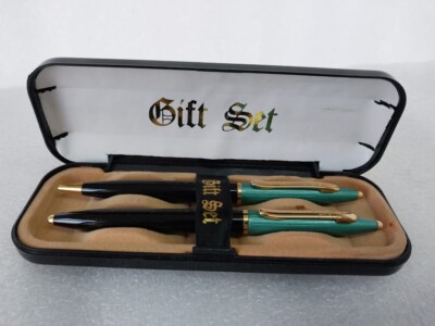 Vintage rare Fountain Ball point pen Jordan Gift Set army military coat ...