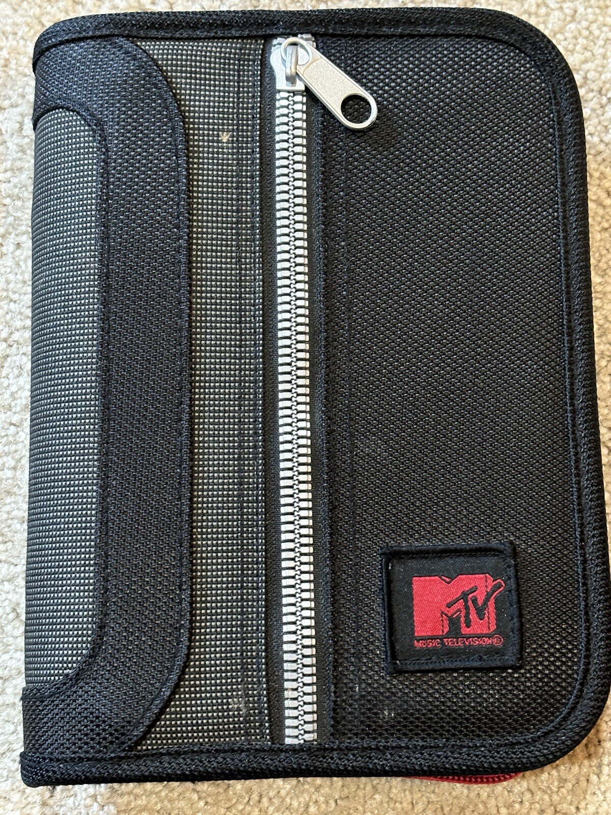 Vintage MTV Branded Planner Address Book Canvas All Around Zip 2002 ...