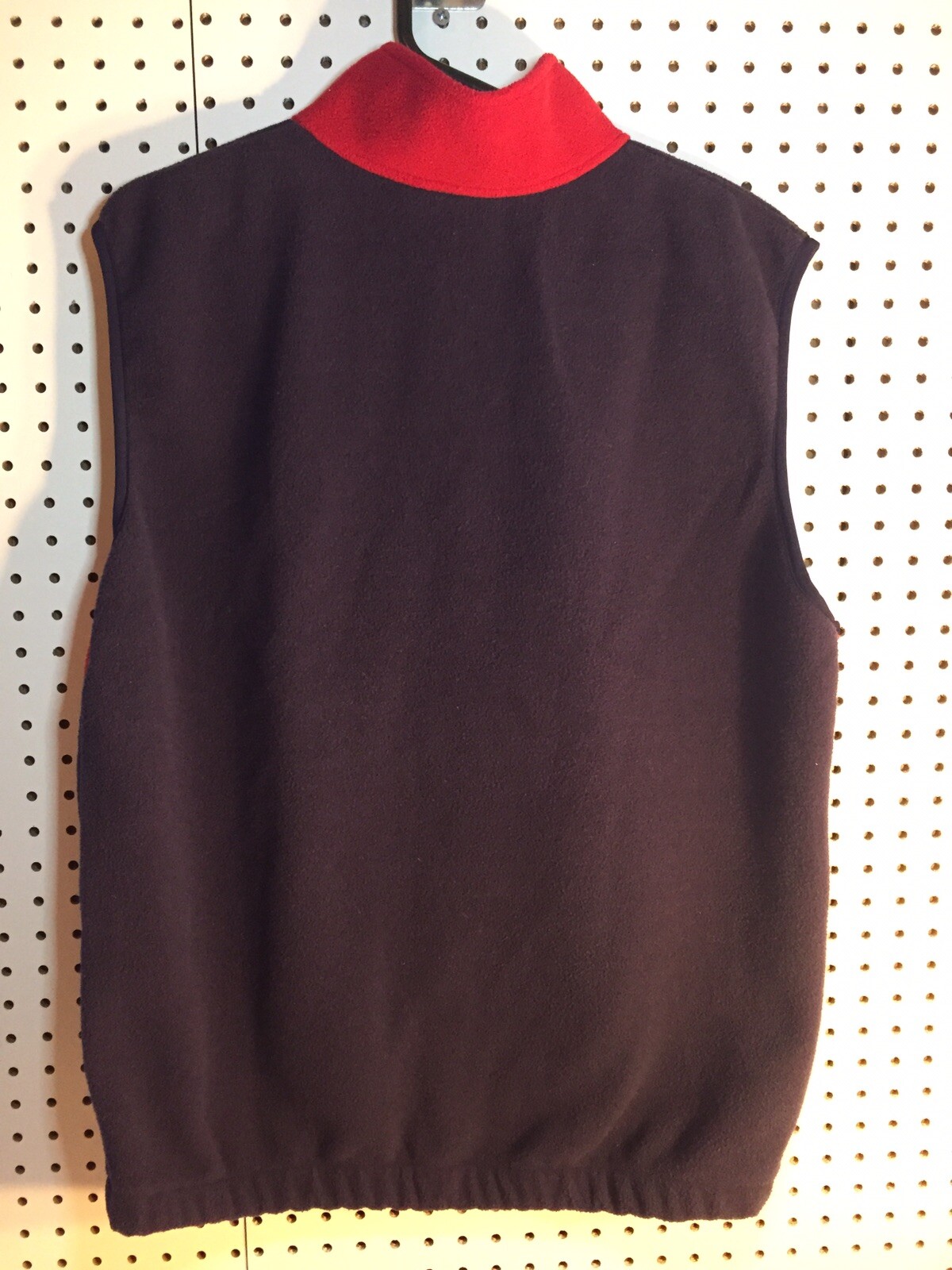 Kentucky Fried Chicken KFC Fleece Vest color block Vintage Colonel ...