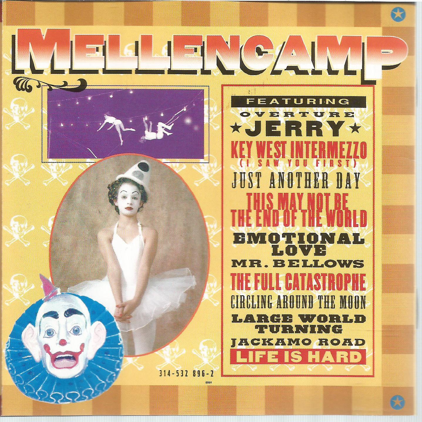 Mr. Happy Go Lucky by John Mellencamp (CD, Sep-1996, Island/Mercury ...