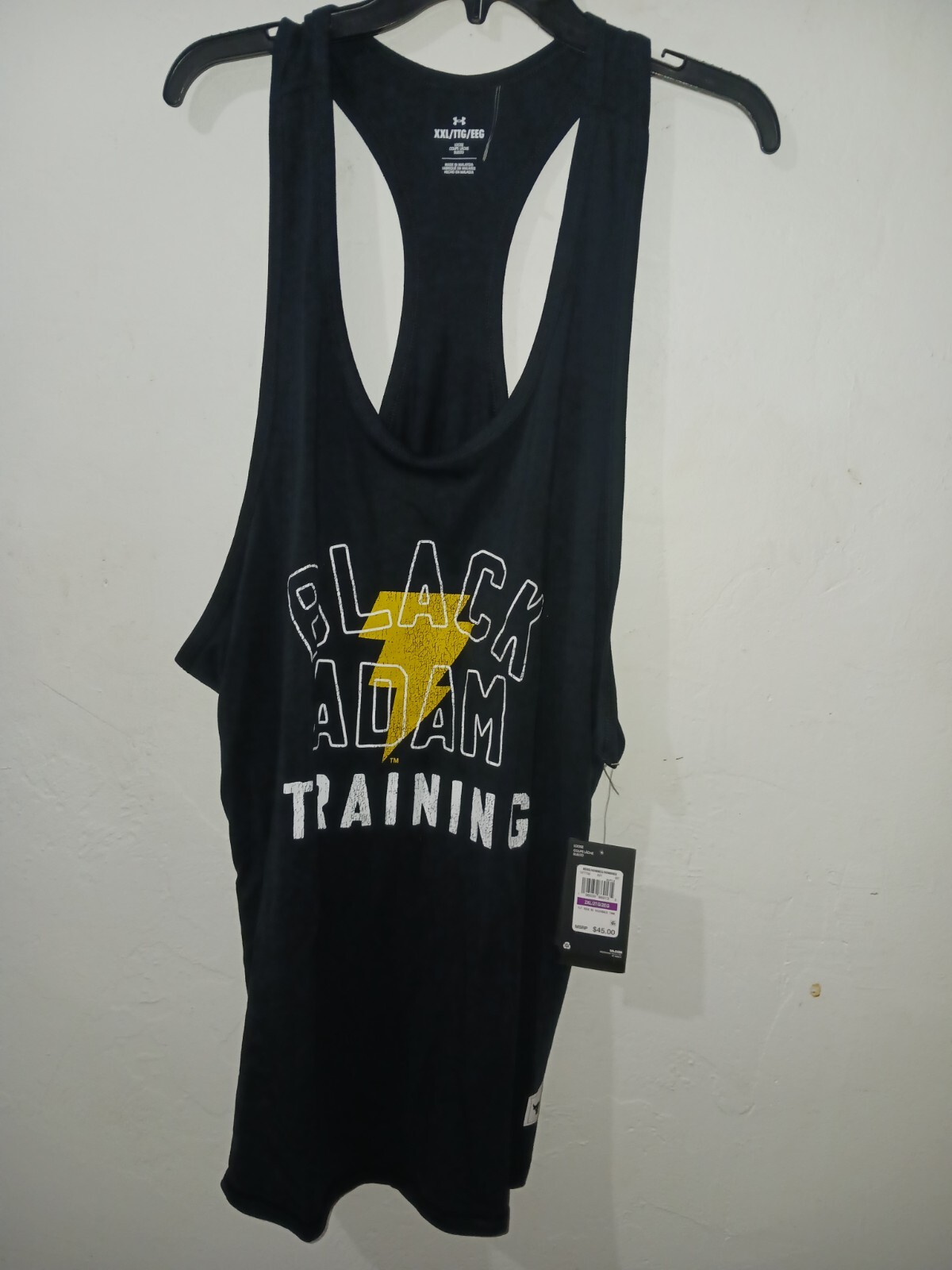 Under Armour Project Rock Black Adam Tank Training Men’s XXL 2XL UA NWT ...