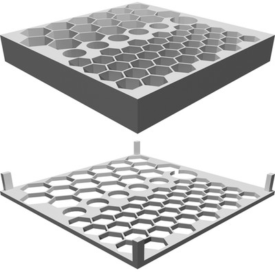 Storage Insert Compatible with NUNC Boxes - Dual Size Test Tube ...