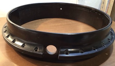 Vintage Bakelite Banjo Rim w/ Integrated Flange Parts Project Luthier ...