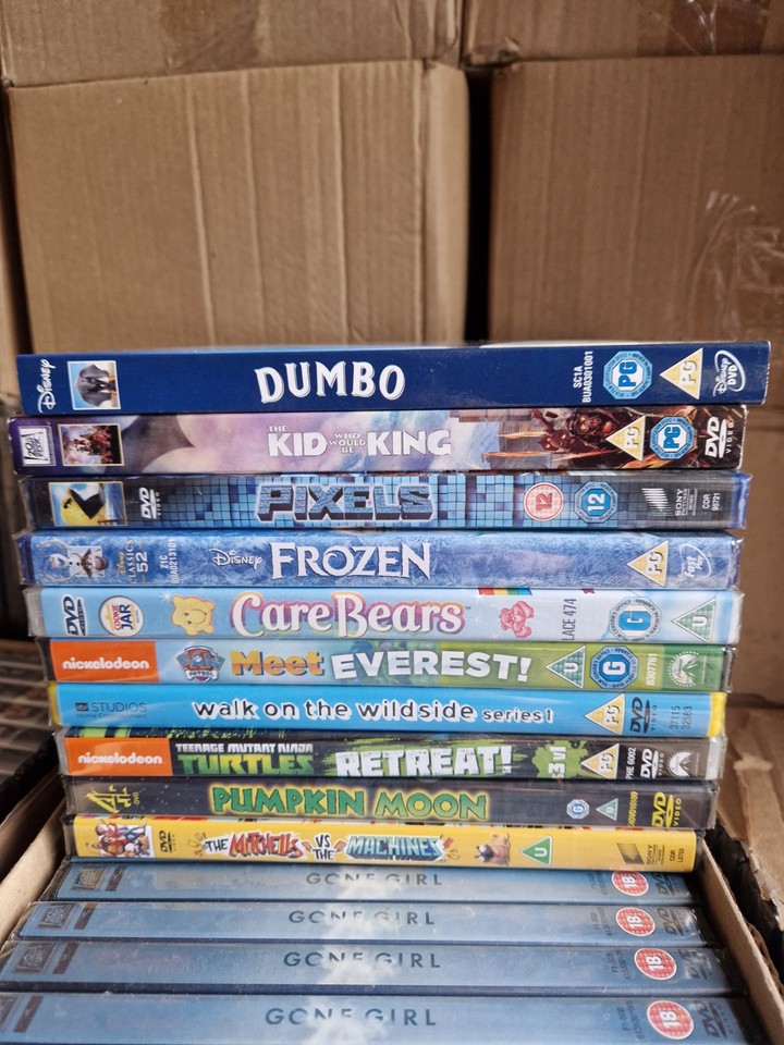 Kids DVD Bundle - 10x Children's DVDs Bundle - New & Sealed | eBay UK
