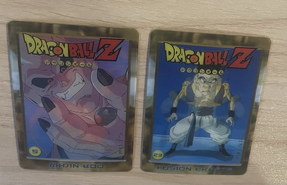 Dragonball Z Gold Cards | eBay