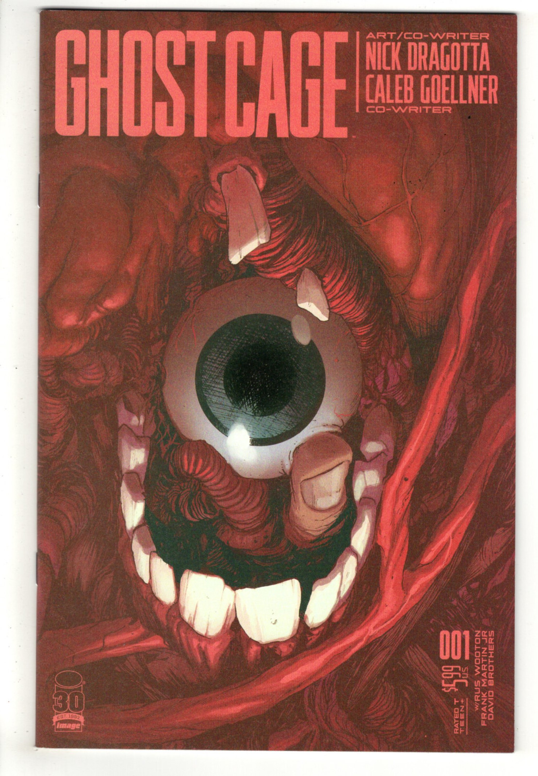 GHOST CAGE #1 (2022) - GRADE NM - MIDTOWN EXCLUSIVE NICK DRAGOTTA ...