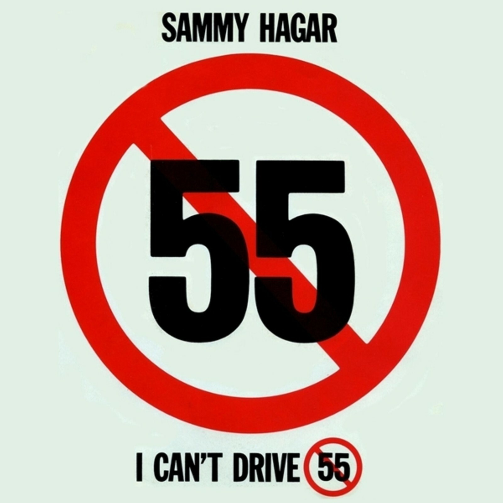 SAMMY HAGAR I Can't Drive 55 BANNER HUGE 4X4 Ft Fabric Poster Tapestry ...
