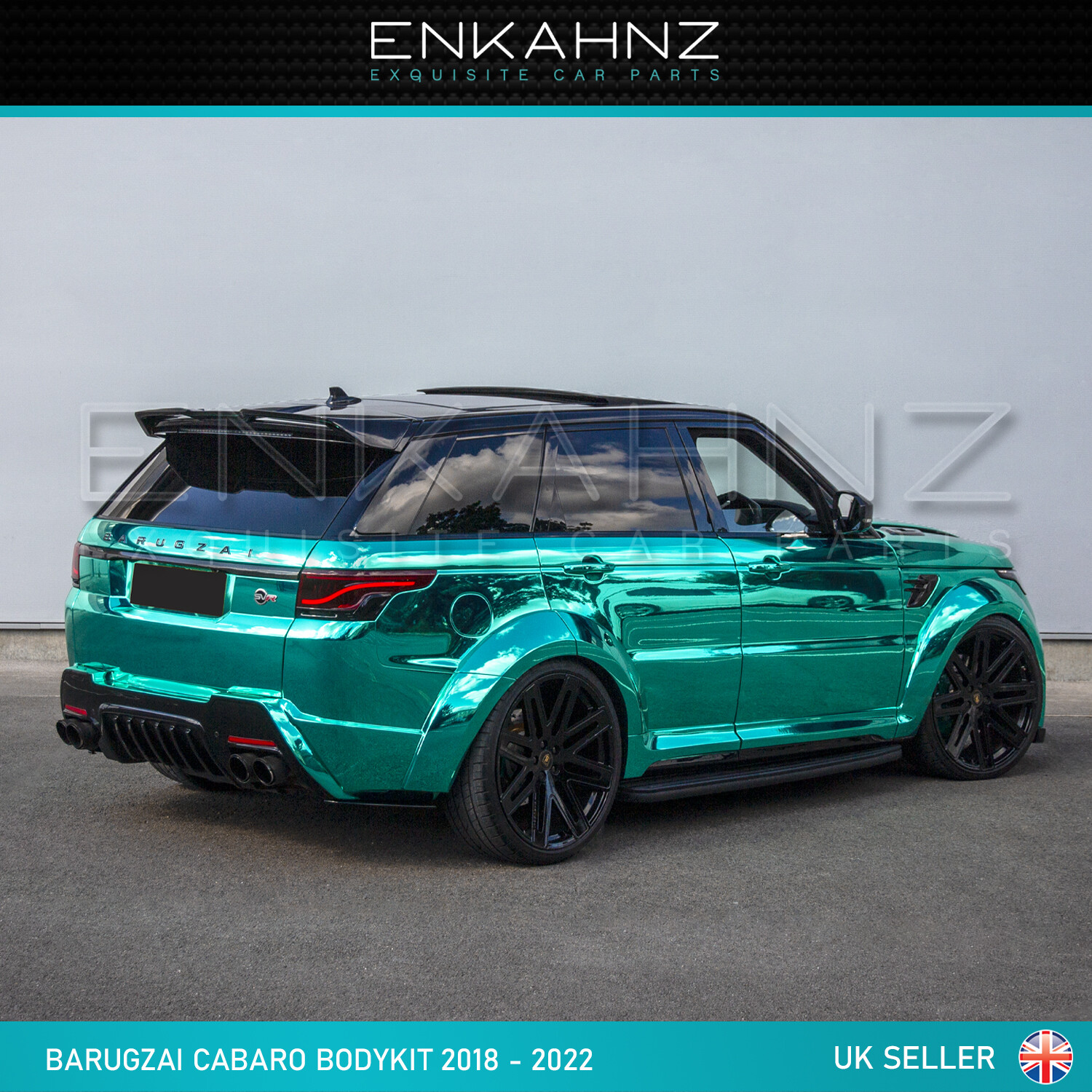 BARUGZAI CABARO WIDE ARCH SVR BODYKIT FOR RANGE ROVER SPORT 2018-2022 ...