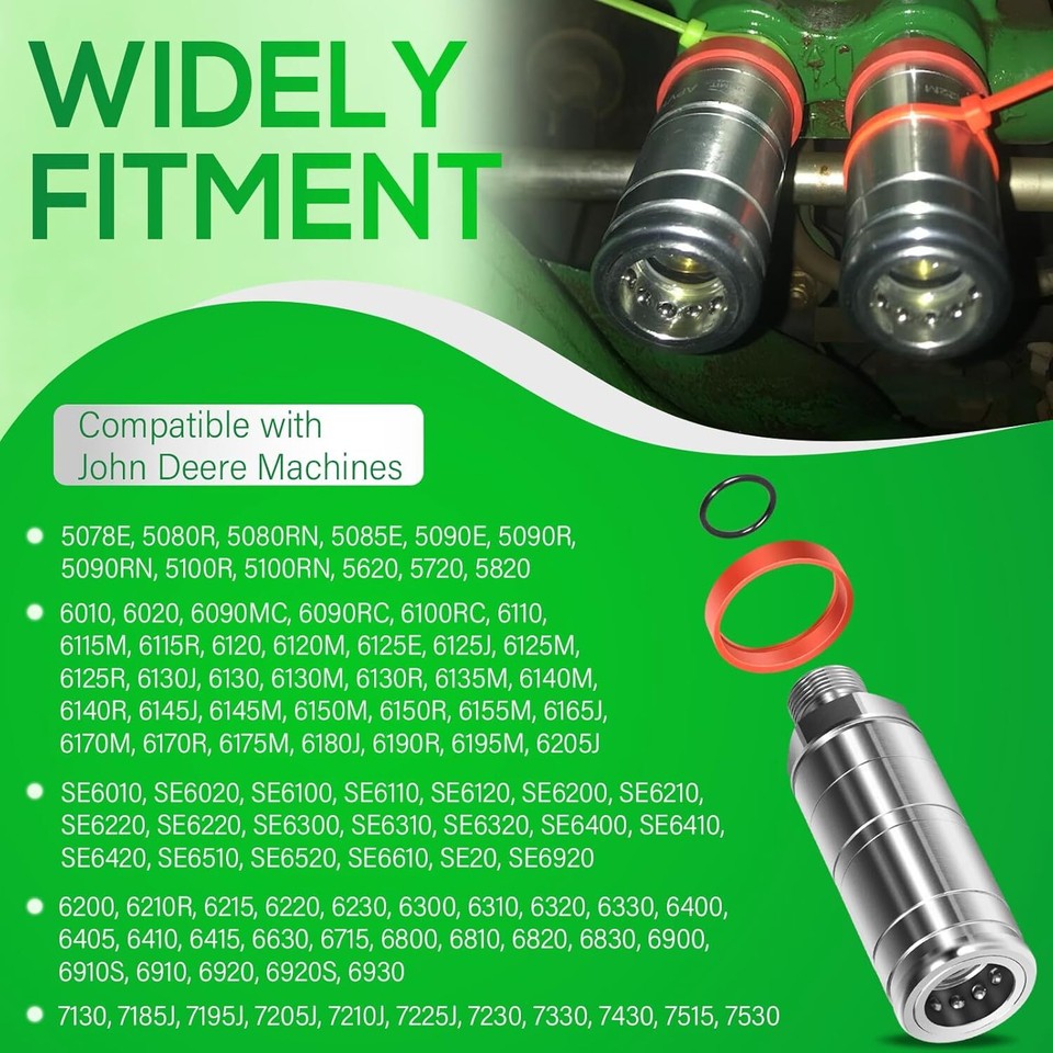 3905722M91 Female Hydraulic Quick Coupling For Massey Ferguson 340 342 ...