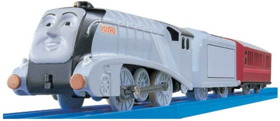 Motorized Thomas 80th Anniversary Gold Oigawa Tomy Plarail Trackmaster ...