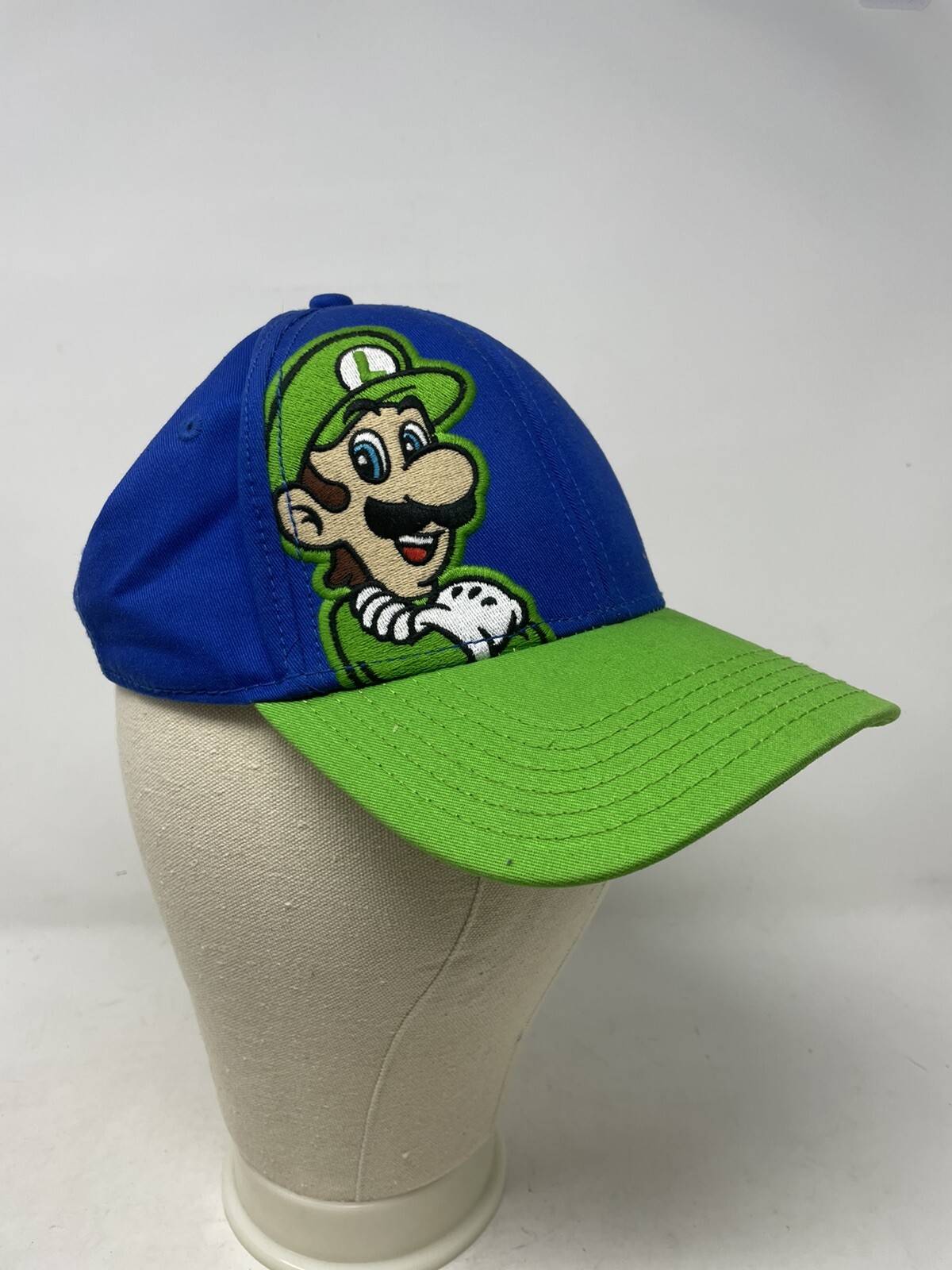 2012 Nintendo Super Mario Luigi Cap/Hat Youth Adjusta… - Gem