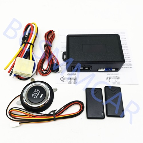 Remote Start Kit Car Engine One Button Intelligent Start/Stop Anti ...