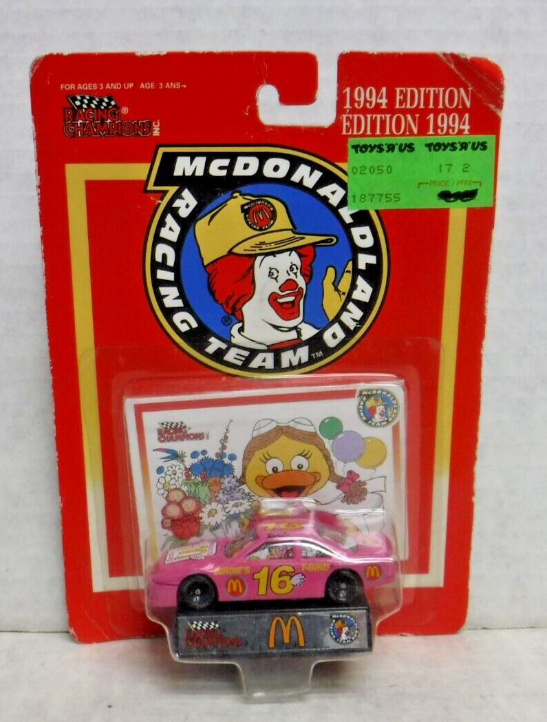 Pink 16 McDonald's Racing Champions McDonald Land Diecast Car 031124AST ...