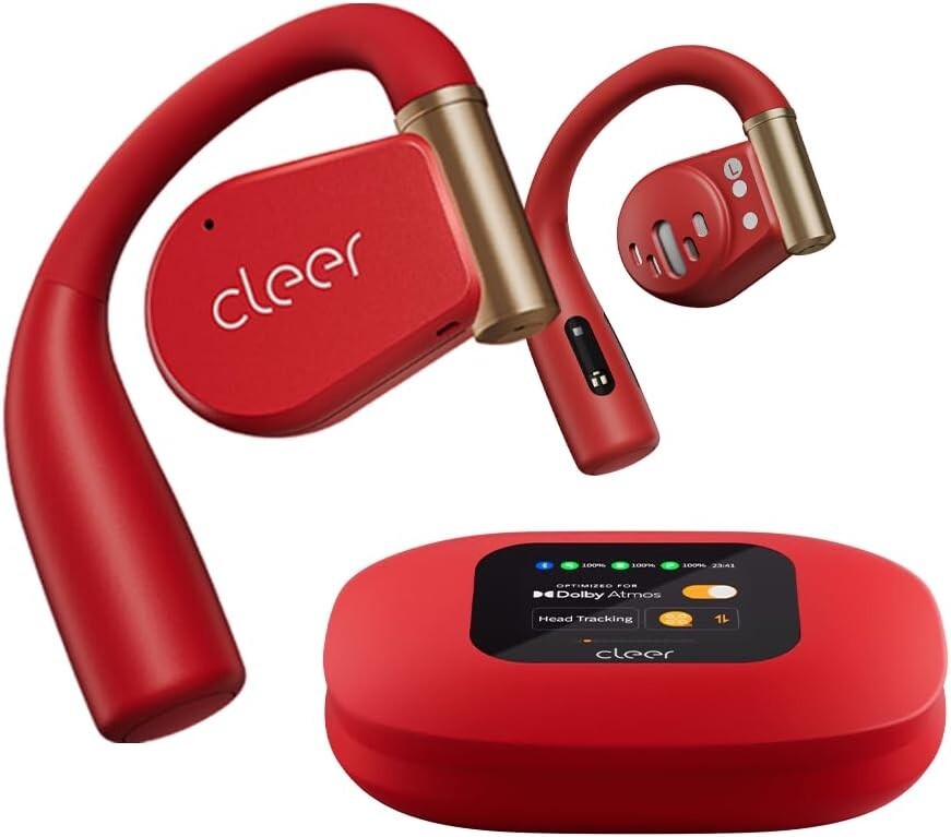Cleer ARC 3 Sports Pro Open Ear Headphones Blood & Heart Rate Monitor ...