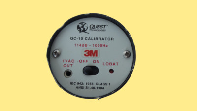 QUEST 3M QC-10 ACOUSTIC CALIBRATOR - Free shipping | eBay
