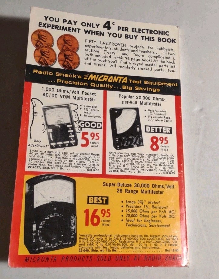 Radio Shack Publication 50 Projects Easy to Build Solid State ...