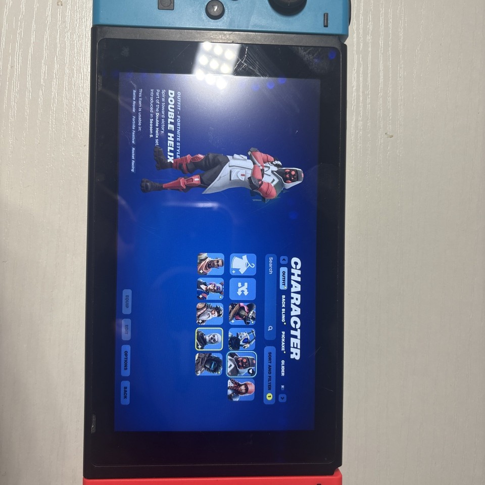 Nintendo Switch Fortnite Double Helix Console Bundle Message for any ...