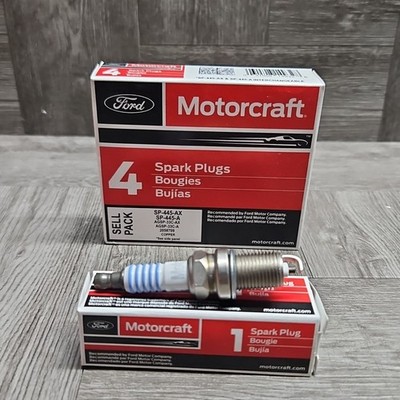Pack Of 4 Spark Plug Copper Resistor Motorcraft SP-445-AX SP-445-A | eBay