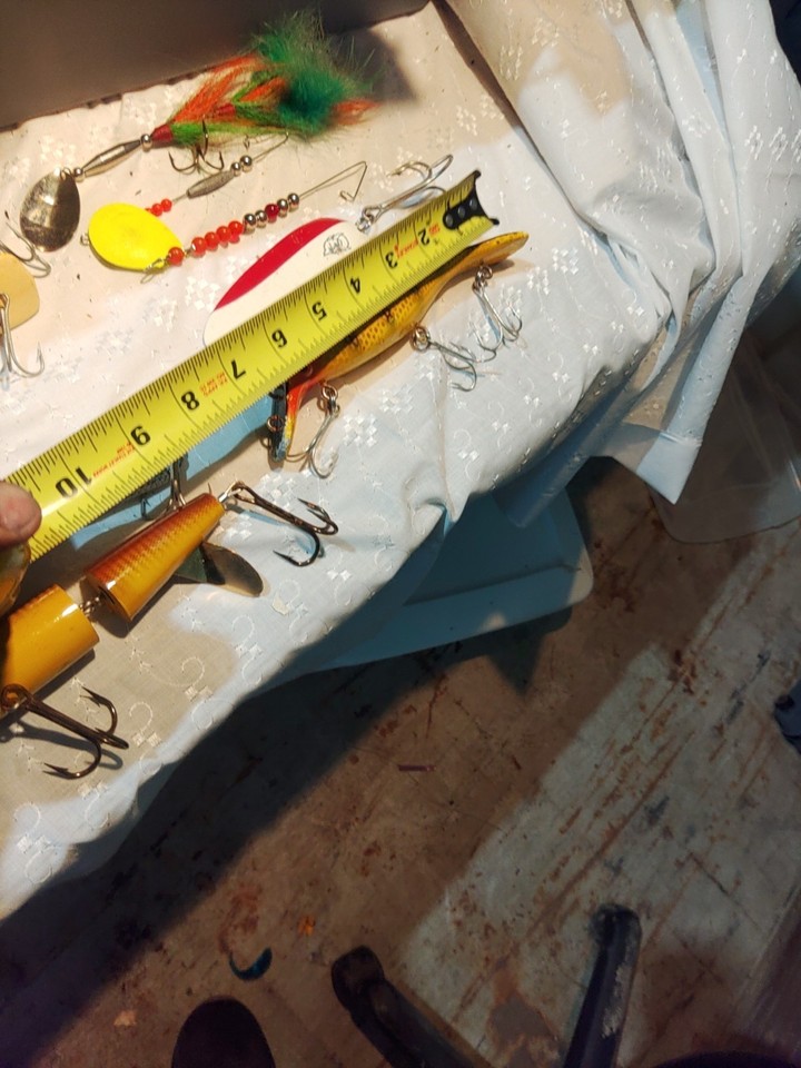 Vtg Plano Musky Lure Tackle Box, Premium Big Bait Storage Muskie Some ...