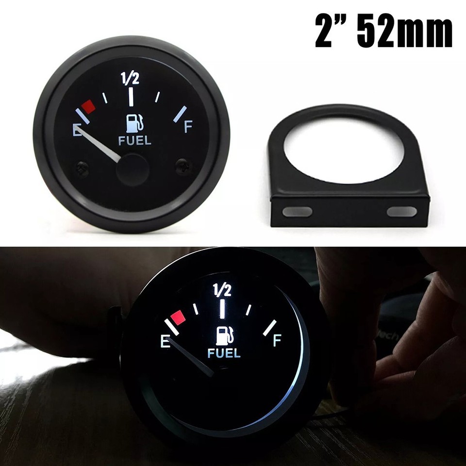 Fuel Gauge Car Fuel Level Gauge Meter Instruction Plastic High ...