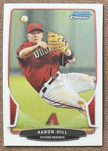 2013 Bowman Chrome Aaron Hill Arizona Diamondbacks #143 Topps MLB ...