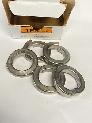 (5 PCS) 1 in Marine Grade 18-8 Stainless Steel Lock Washers Medium ...