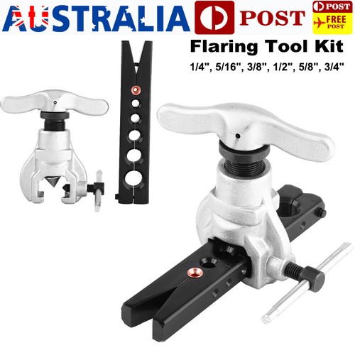45° Flaring Flare Tool Kit Eccentric Cone Refrigeration Copper Tube 1/4 ...