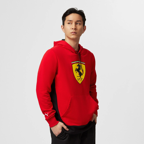 Scuderia Ferrari Pullover Hoodie F1 Scudetto Shield Logo Men's Size 2XL ...