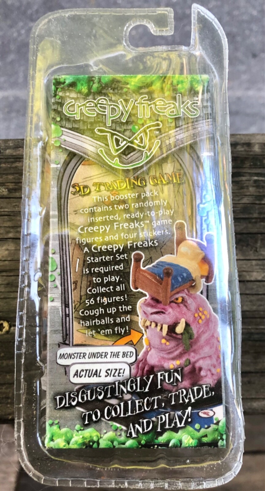 New Factory Sealed!! Creepy Freaks BOO-ster Pack Monster Game Figure | eBay