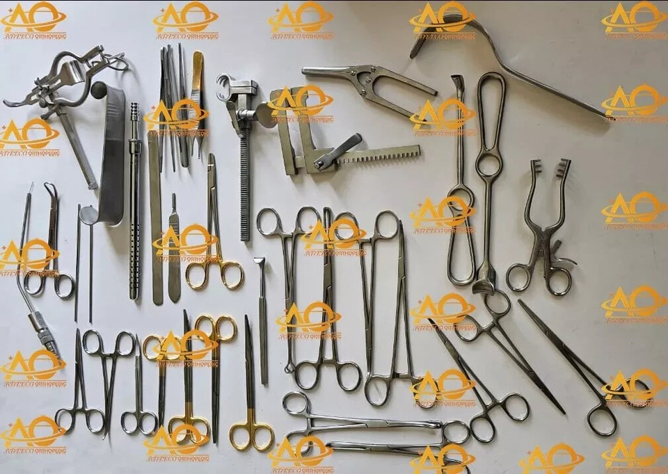 Basic Pediatric Surgery Set Of 45 Pieces Surgical Instruments | eBay