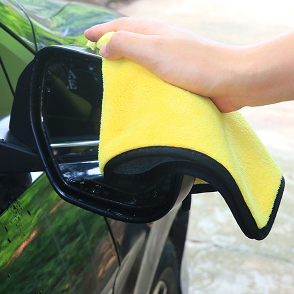 Car Wash Microfiber Towel Absorbent Cleaning Rag Car Wipe Cloth ...
