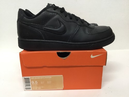 Nike Air Zoom Infiltrator Mens shoe #311191 001 size 9.5 Black 2007 ...