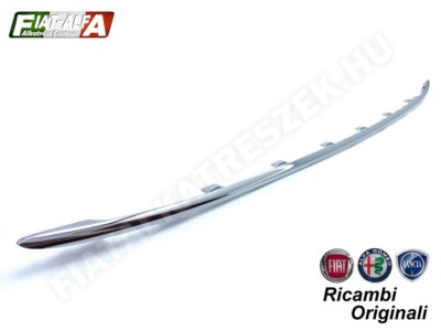 Chrome moulding central top front bumper Genuine Fiat 500 735642297 new ...