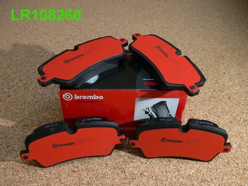 LAND ROVER FRONT & REAR BRAKE PADS RANGE ROVER DISCOVERY SPORT LR164821 ...