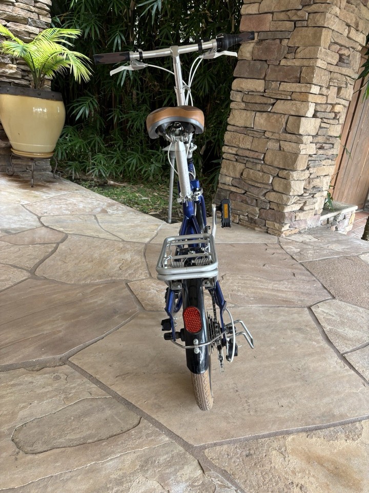 Citizen Tokyo Folding Bicycle 6-Speed 16 Inch Gray Rear Rack Nice ...