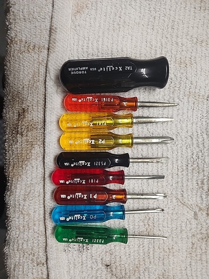 VTG XCELITE PS-88 Compact Convertible Screwdriver Set Torque Amplifier ...
