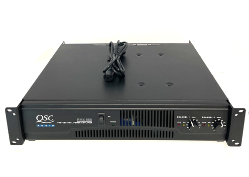 QSC Audio RMX 850 2-Channel Professional Power Amplifier w/ Power Cord ...