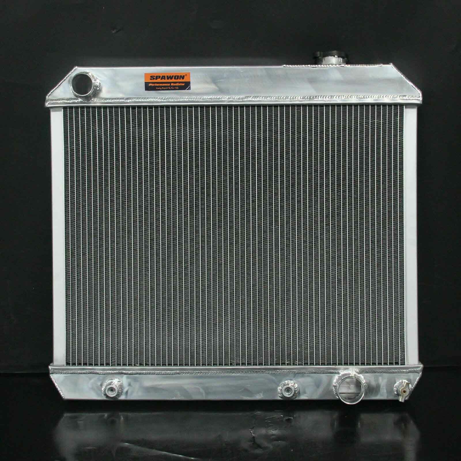 SPAWON Radiator For Chevrolet C10 20 30 Pickup GMC Suburban 63-66 3Row ...