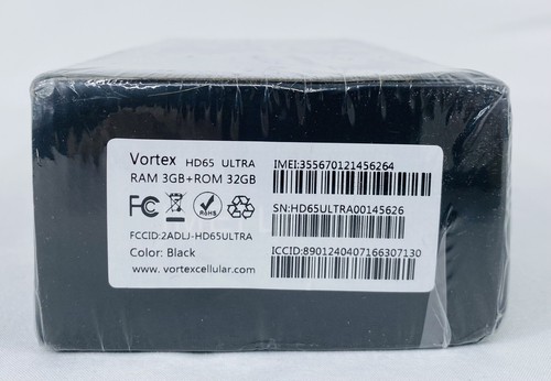 Vortex HD65 Ultra-Black-6.5” 32GB 3GB GSM 4G LTE 8MP Quad Core ...