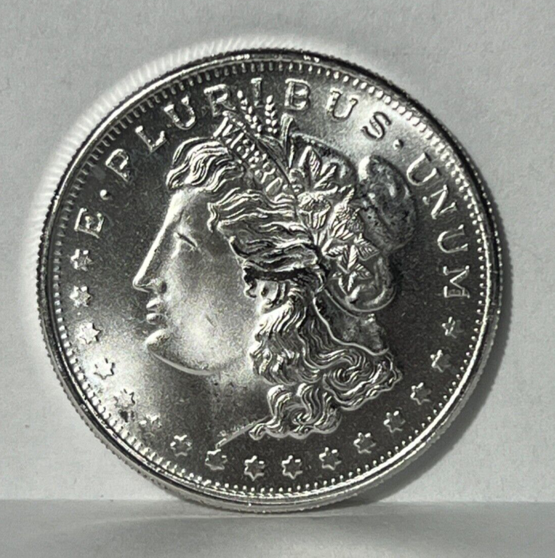 1 oz .999 Silver Round - Morgan Silver Dollar Design - UNC | eBay