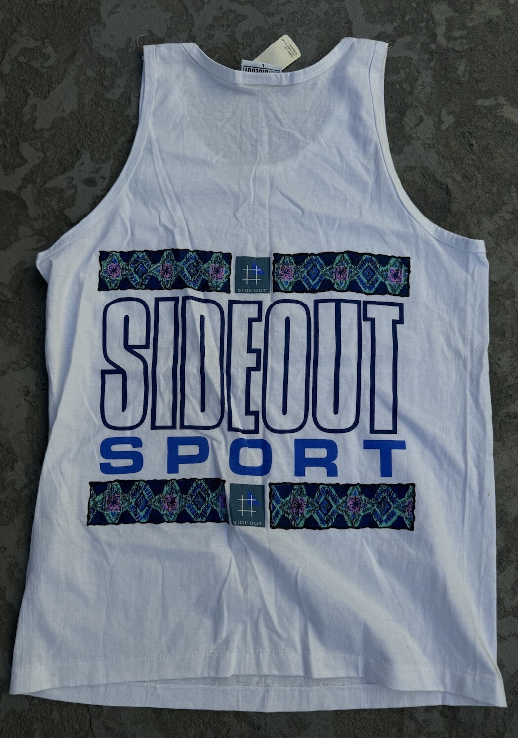 Rare Vintage Sideout Sport Tank Top New With Tags Volley 90’s | eBay