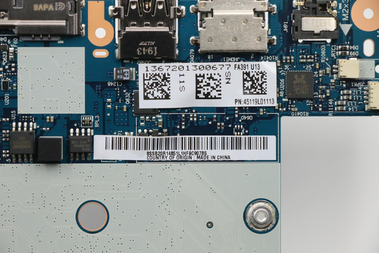 FRU 02DM195 For Lenovo ThinkPad X395 T495S With R7-3700U 8G Laptop ...