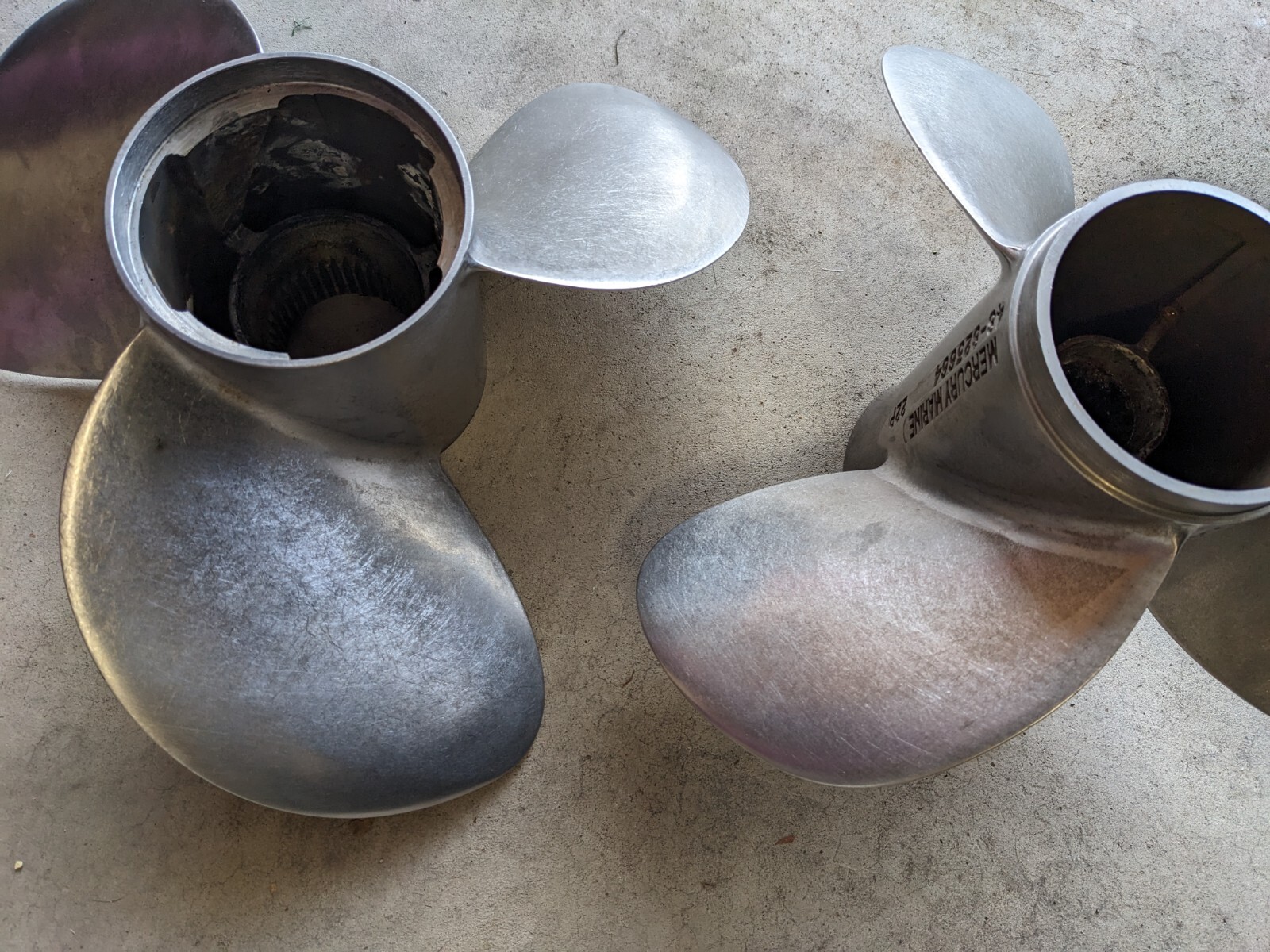 Mercury Bravo III 22p Prop Set 48-823663 48-823664 for sale online | eBay