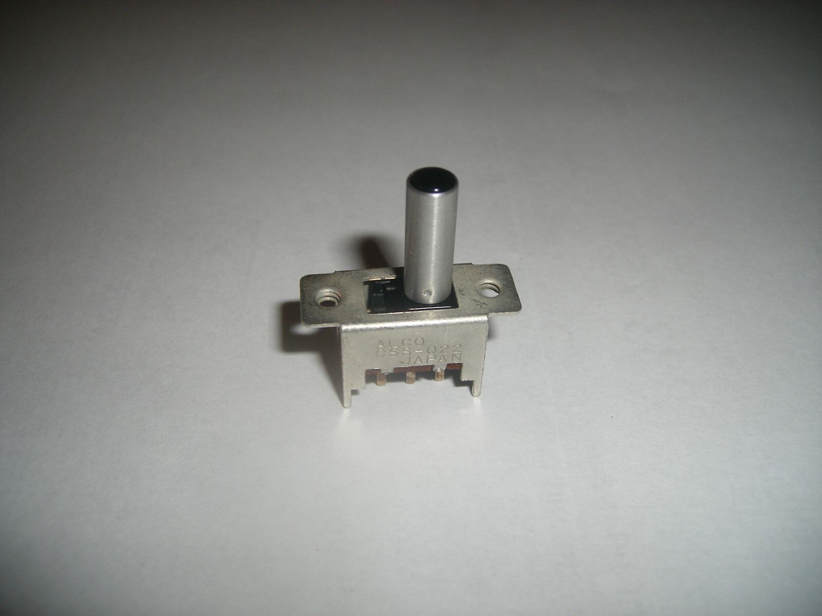 Alcoswitch CSS-022 DPDT Slide Switch with aluminum handle Alco Switch ...