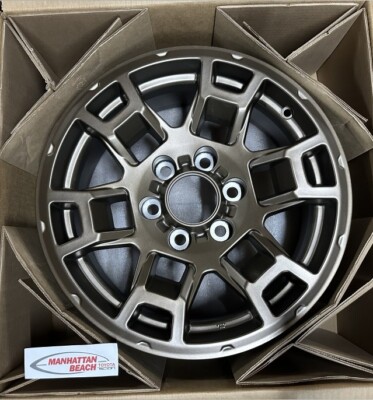4RUNNER TRD 40TH ANNIVERSAR 17" ALLOY 6 SPOKE FLAT BRONZE WHEEL PTR56 ...