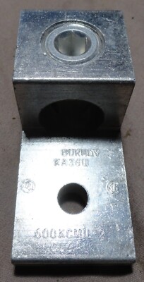 New Burndy KA36U - 600KCMIL-2 CU9AL Lot of One | eBay