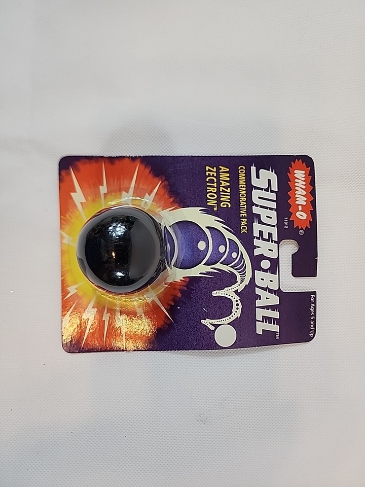 Wham-O SUPERBALL Amazing Zectron Commemorative Pack Unopened Card NOS ...