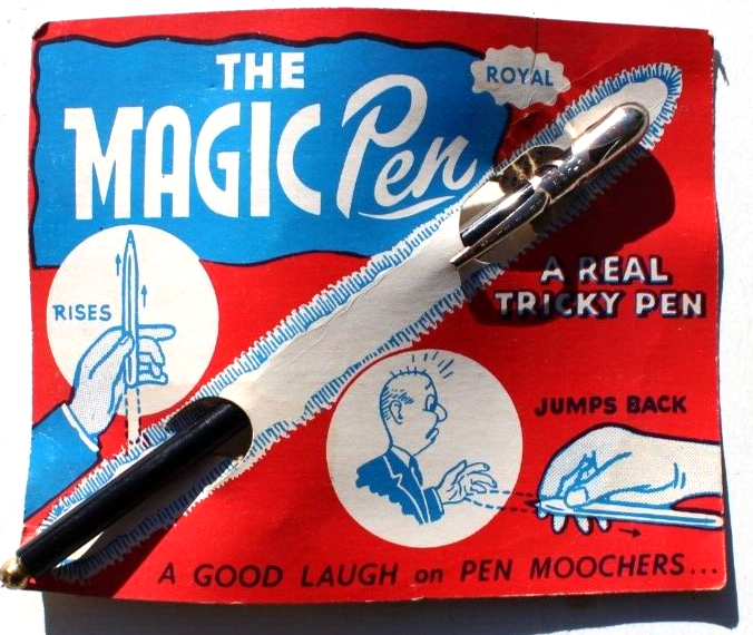 Sealed Vintage 1950s Magic Phantom Token Gag Joke Gift Toy Parlor Trick ...